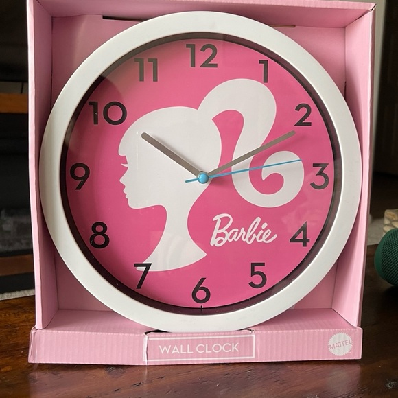 Barbie | Wall Decor | Barbie Wall Clock | Poshmark
